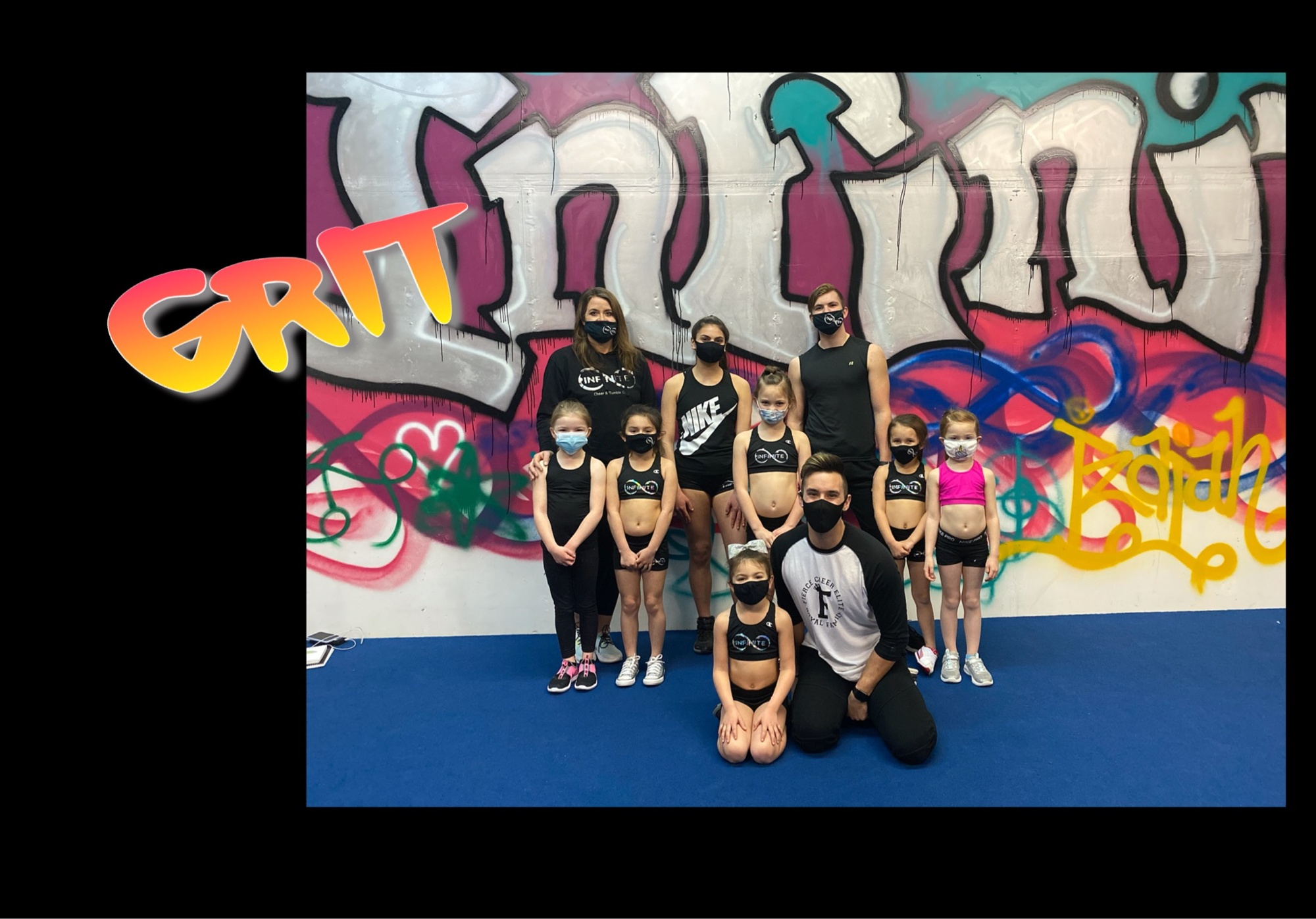 Infinite Cheer & Tumble Gym Home