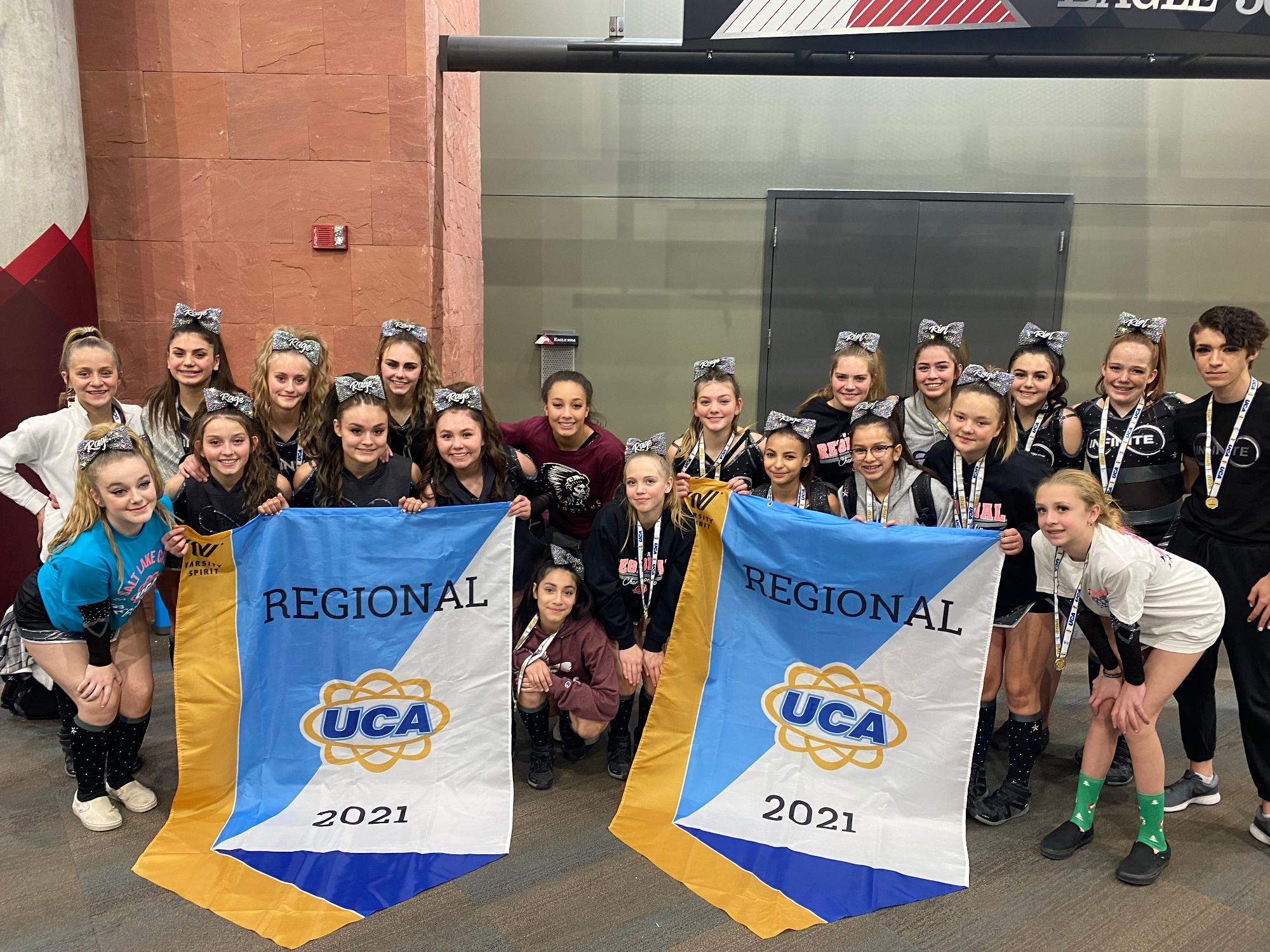 Infinite Cheer & Tumble Gym Home